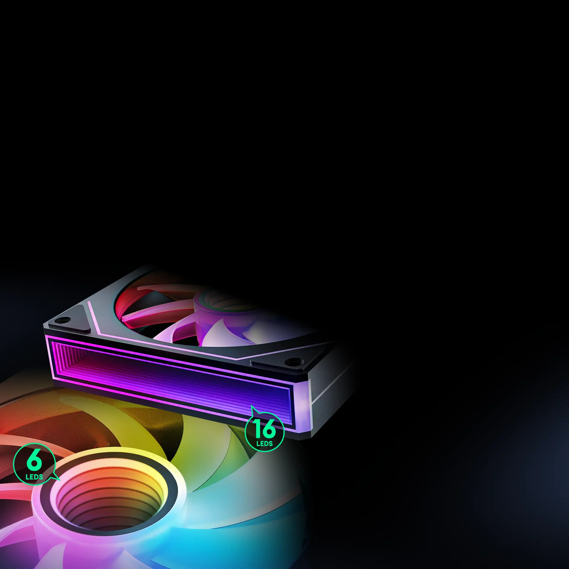 Infinity 120 Standard ARGB 6 Pack - OKINOS